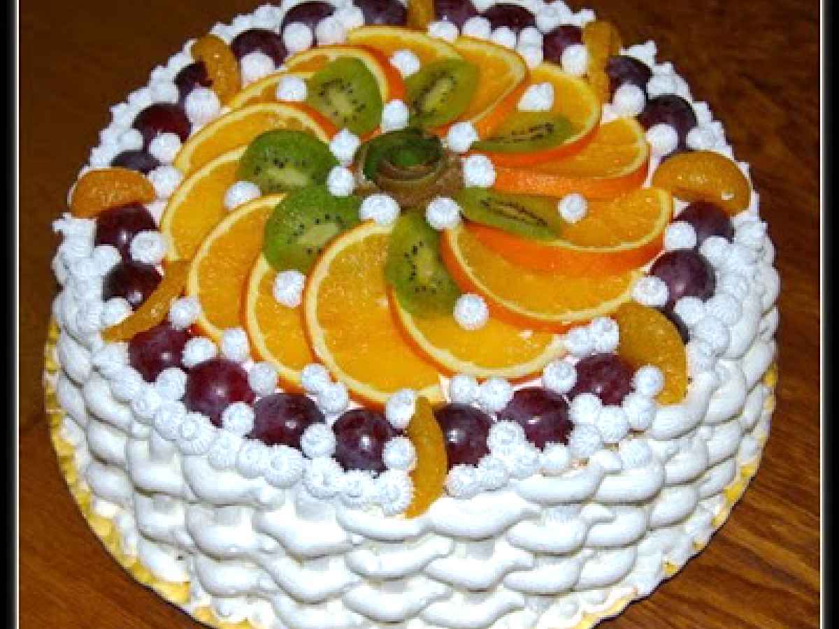 Tort cu fructe 2, Rețetă Petitchef