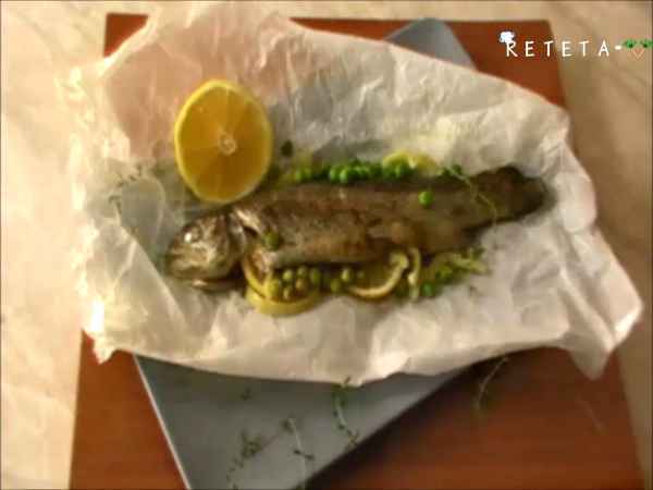 Pastrav somonat la gratar - Rețetă Petitchef