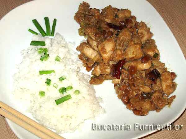 Pui sichuan, Rețetă Petitchef