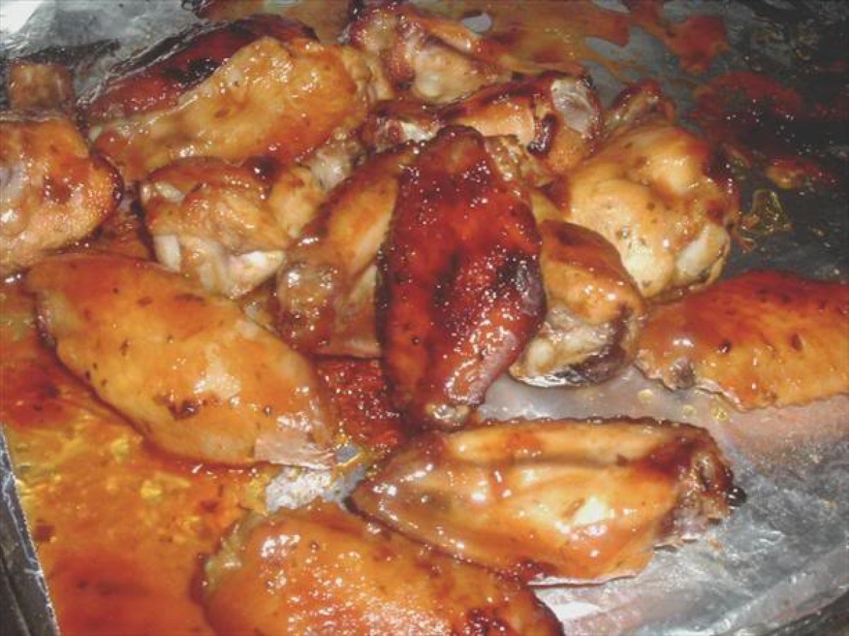 Rețetă de aripi de pui caramelizate