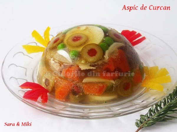 Rețetă aspic de curcan