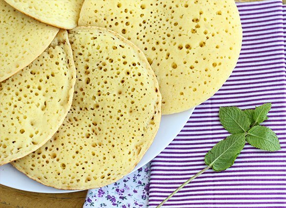 Rețetă baghrir - clătite marocane