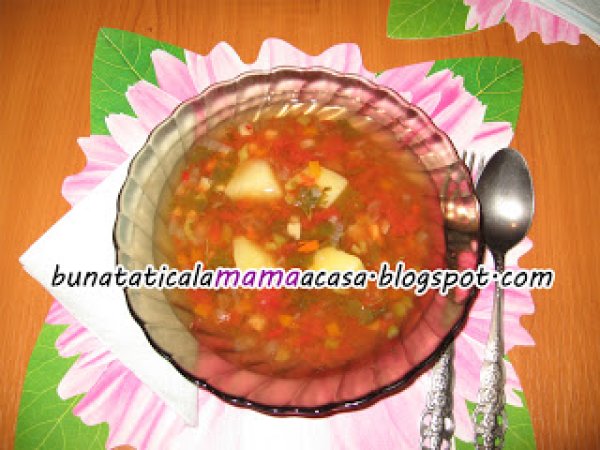 Rețetă bors de zarzavat