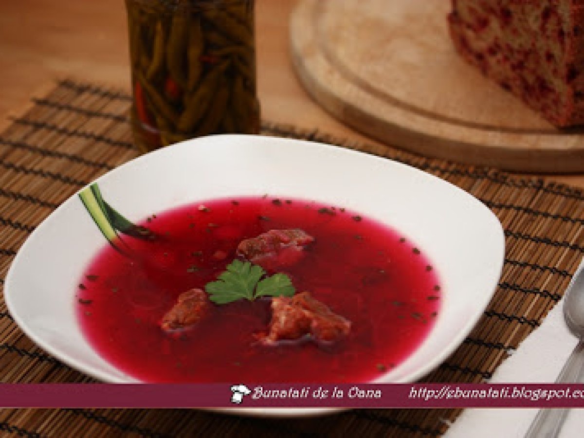 Rețetă de bors rusesc