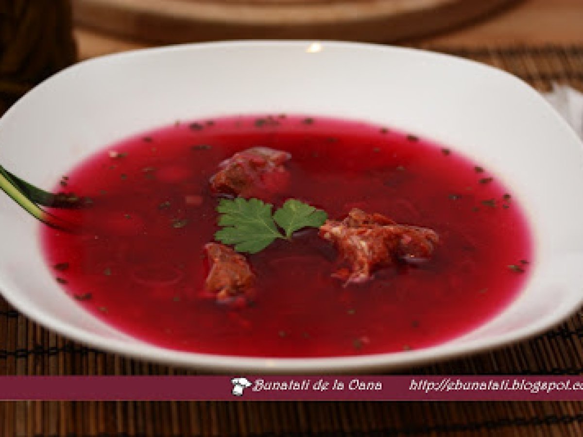 Rețetă de bors rusesc