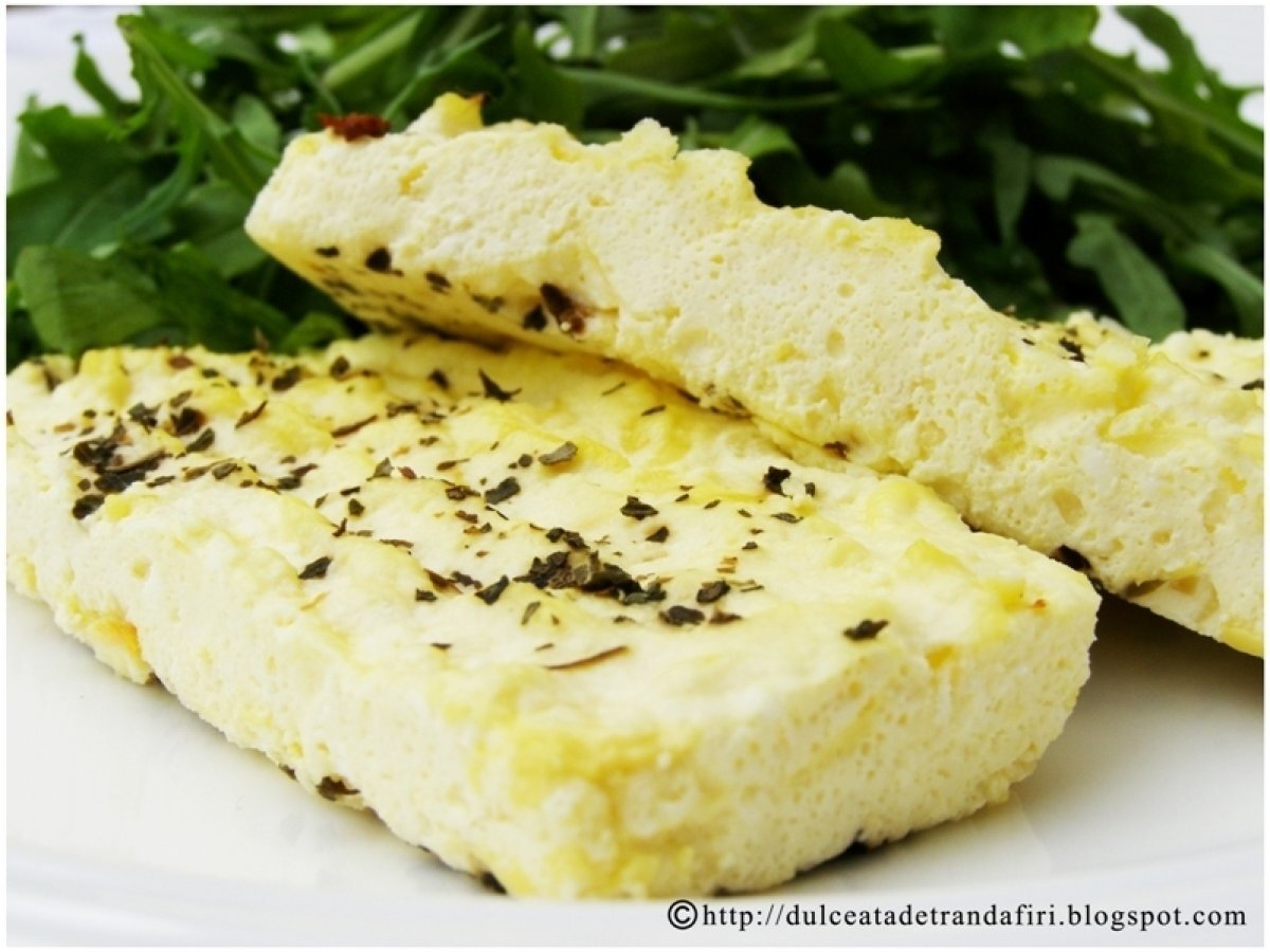 Branza ricotta la cuptor - Rețetă Petitchef