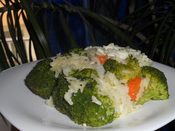 Broccoli cu orez - Rețetă Petitchef