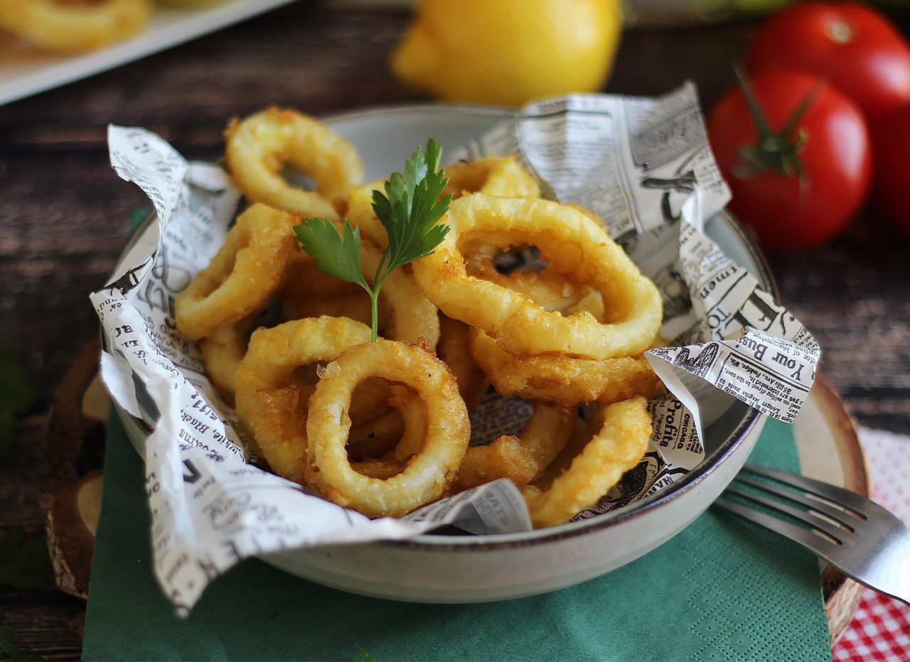 Rețetă calamari prăjiți în stil românesc