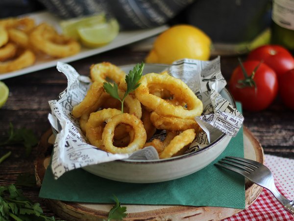 Rețetă calamari prăjiți în stil românesc