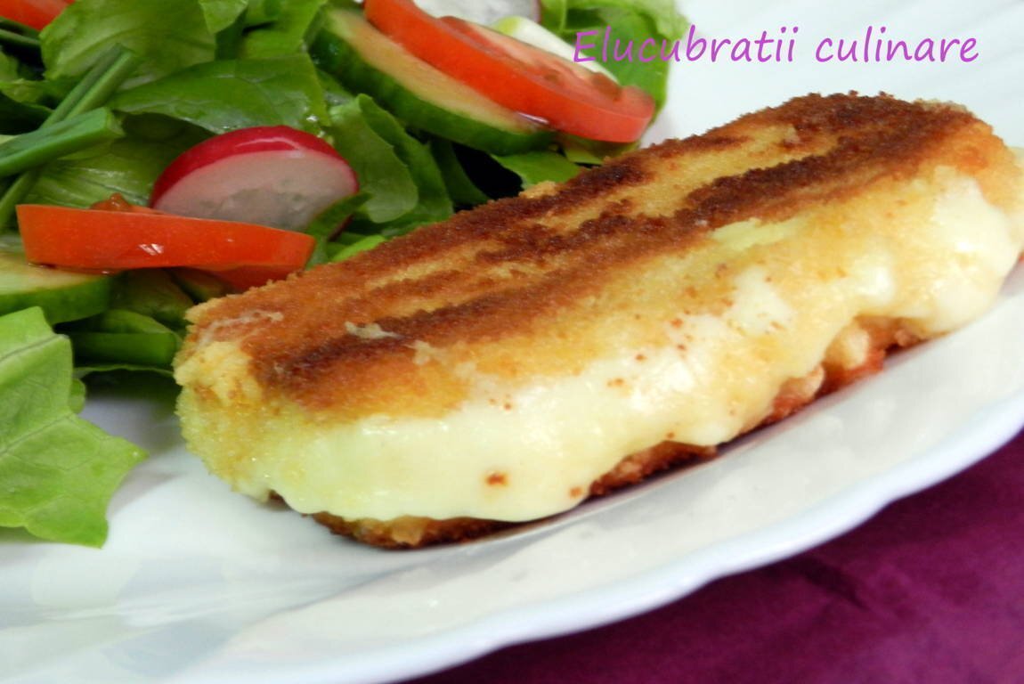 Rețetă de cașcaval pane simplă și gustoasă