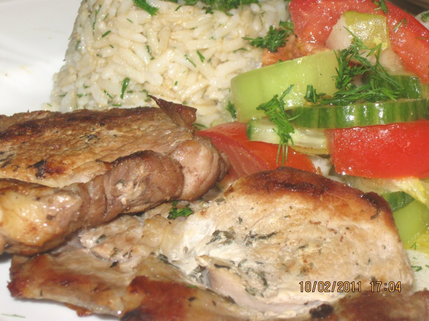 Rețetă ceafă de porc marinată la grătar simplă