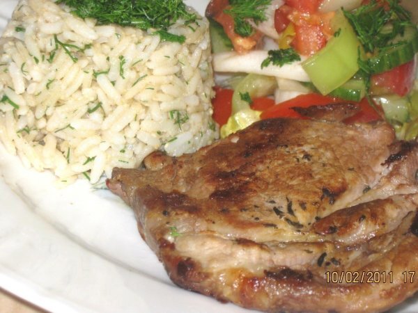 Rețetă ceafă de porc marinată la grătar simplă
