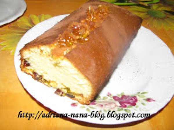 Rețetă chec cu rahat și stafide