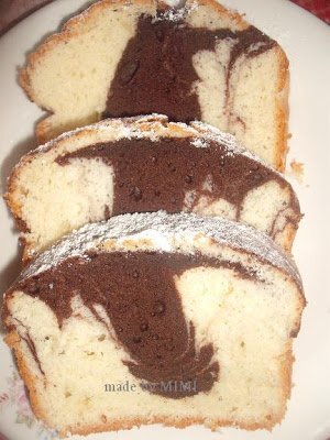 Rețetă de chec marmorat