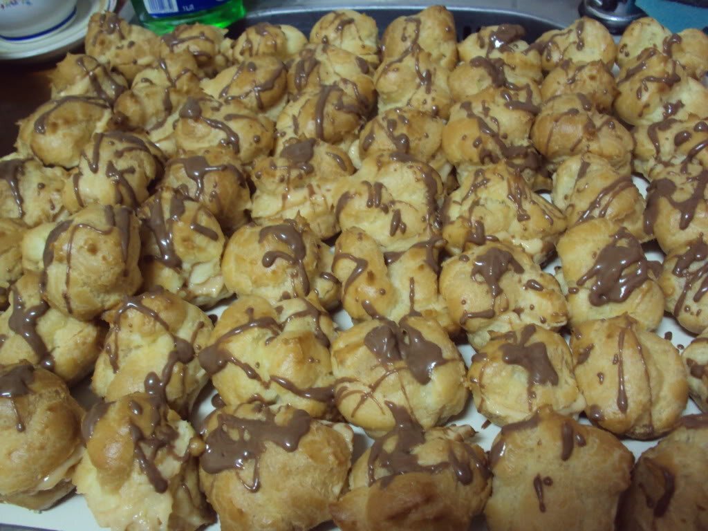 Rețetă de choux a la creme - mini eclere