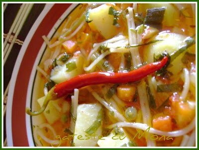 Rețetă de ciorbă de legume cu tarhon