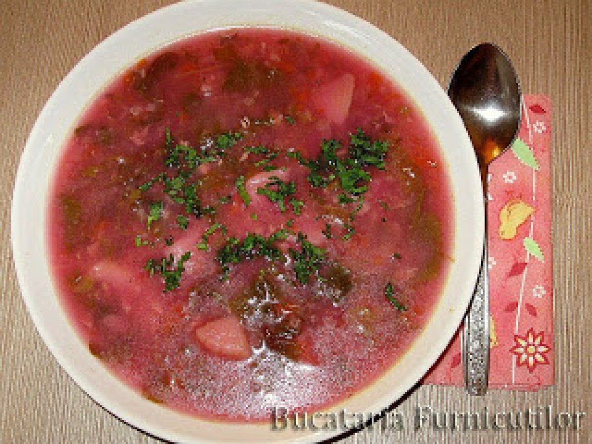Ciorba de loboda - Rețetă Petitchef