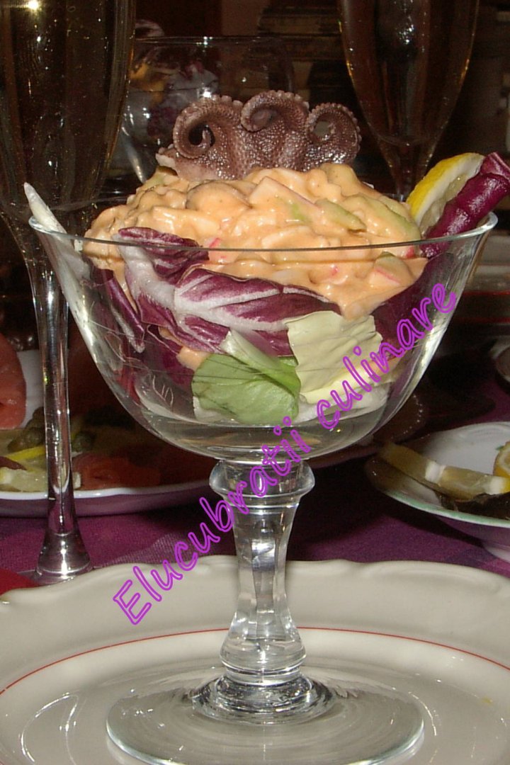 Rețetă cocktail de fructe de mare simplă și rapidă