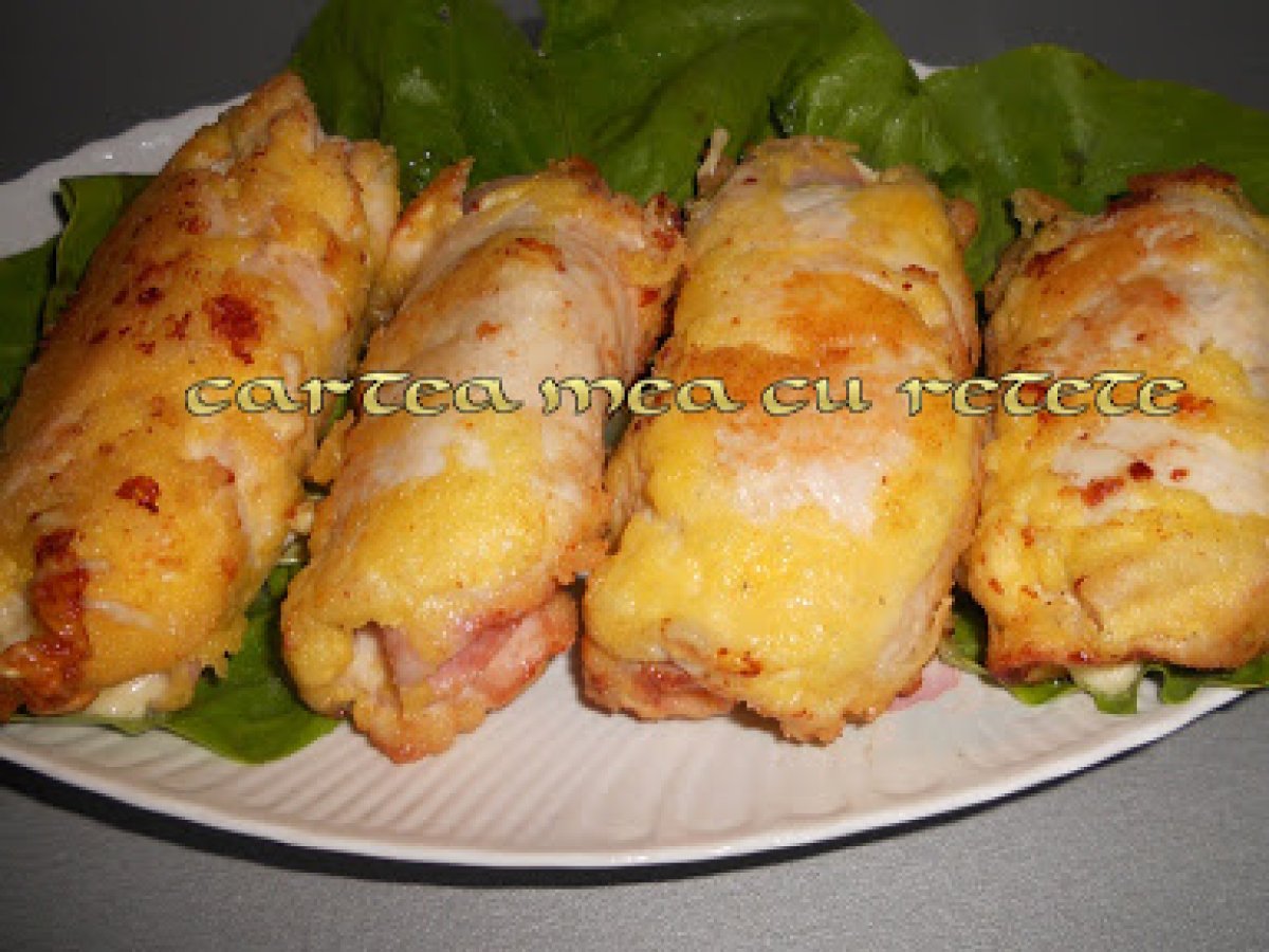 Cordon bleu (gordon bleu) - Rețetă Petitchef