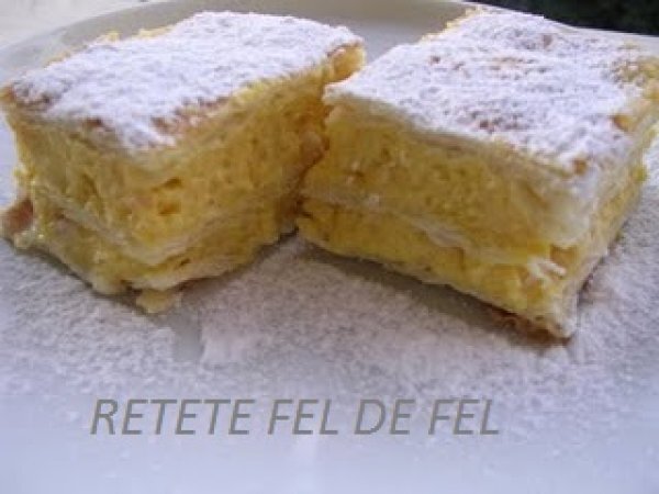 Cremsnit - Rețetă Petitchef