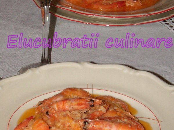 Rețetă creveti în unt cu usturoi simplă și gustoasă