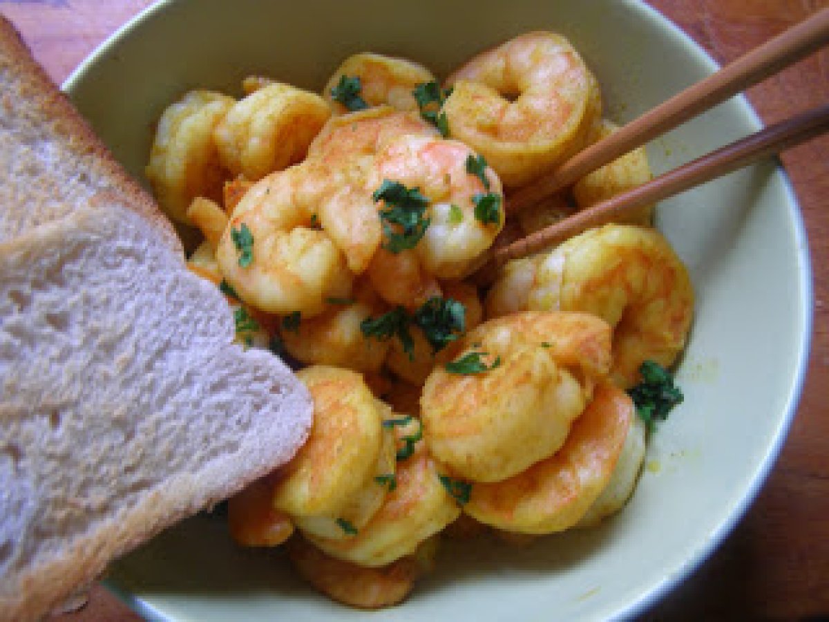 Rețetă de creveti picanti în două variante