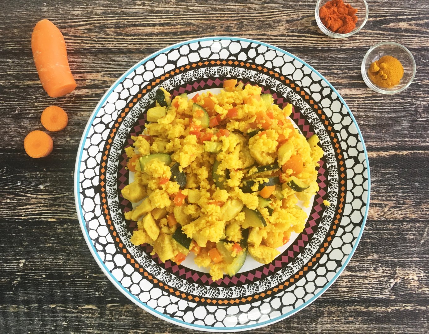 Rețetă cuscus expres cu pui și legume