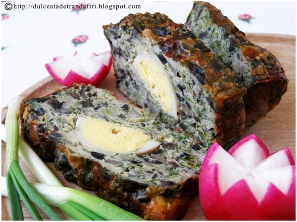 Rețetă de drob cu ciuperci vegetarian, simplu și gustos
