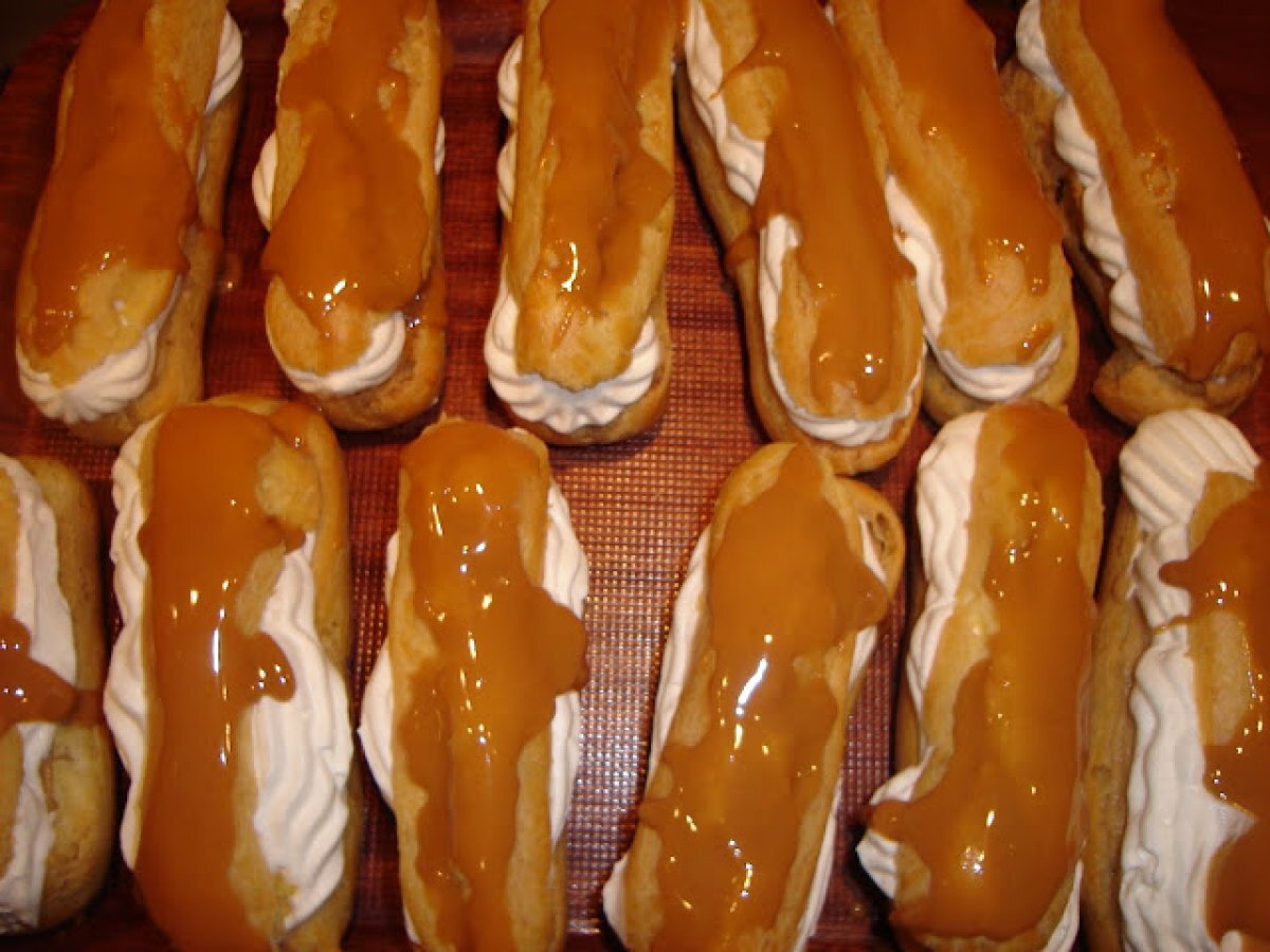 Eclere - Rețetă Petitchef