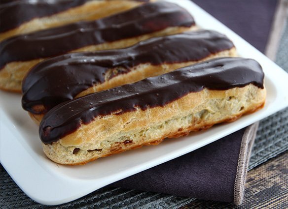 Rețetă eclere cu ciocolată petitchef
