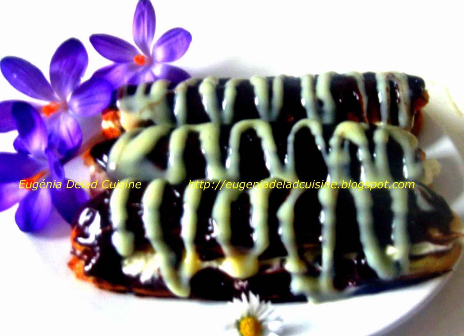 Rețetă eclere cu crema ganache și frișcă delicioase