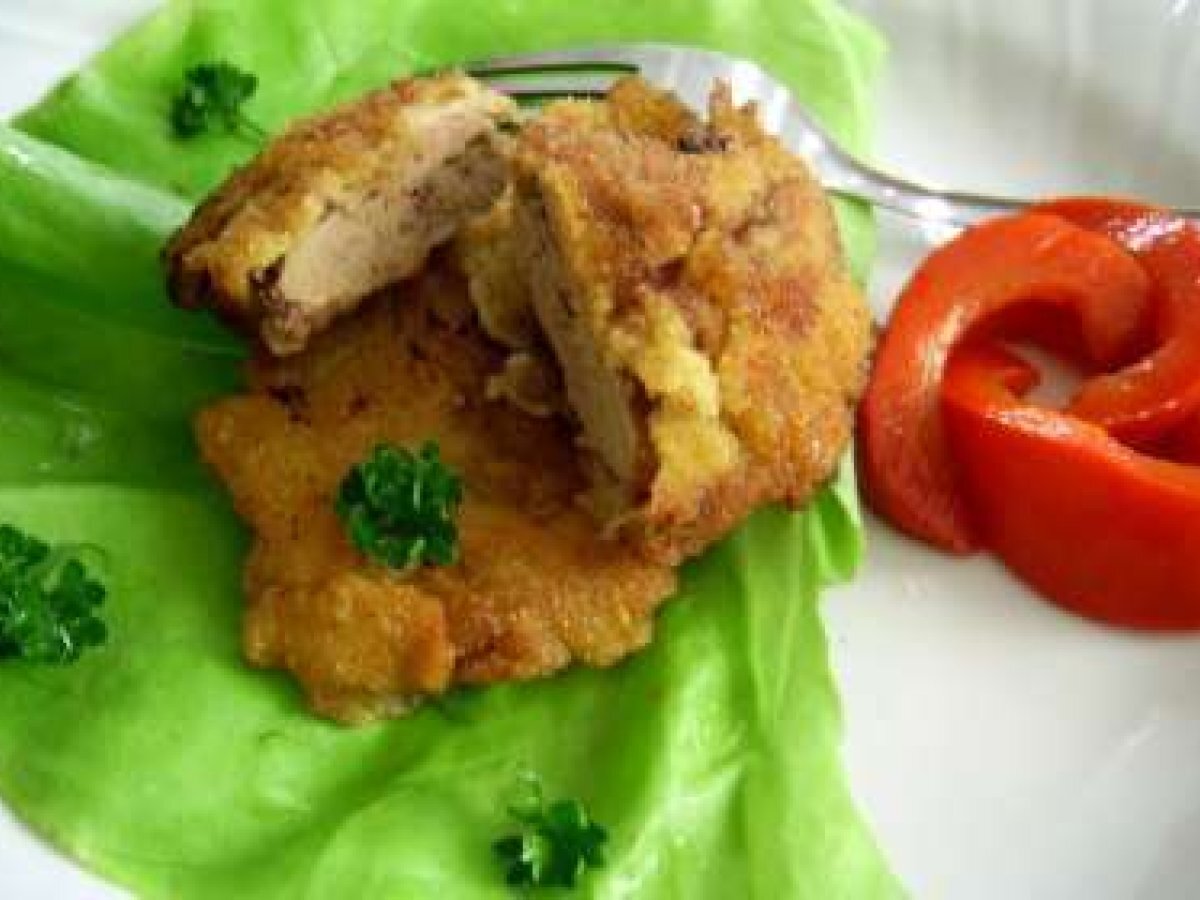 Ficat de rata in crusta crocanta - Rețetă Petitchef
