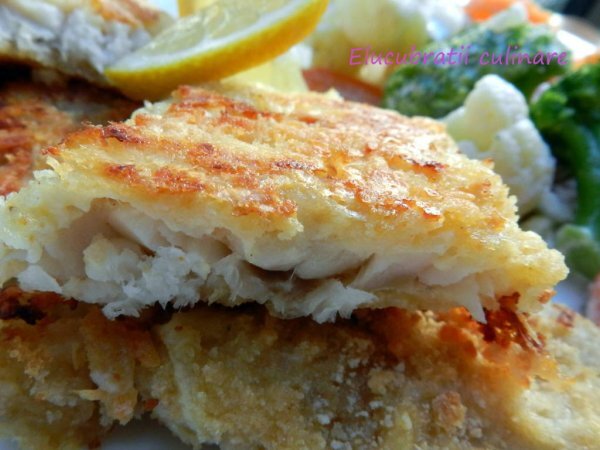 Rețetă de file de cod gratinat simplă și gustoasă
