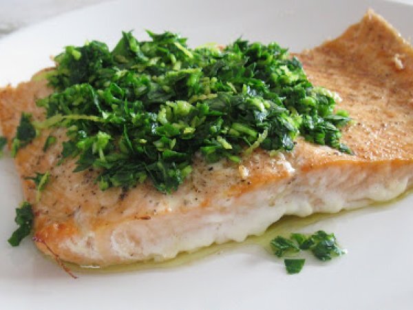 File de somon cu gremolata - Rețetă Petitchef