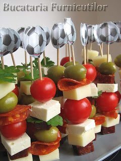 Rețetă de frigărui aperitiv