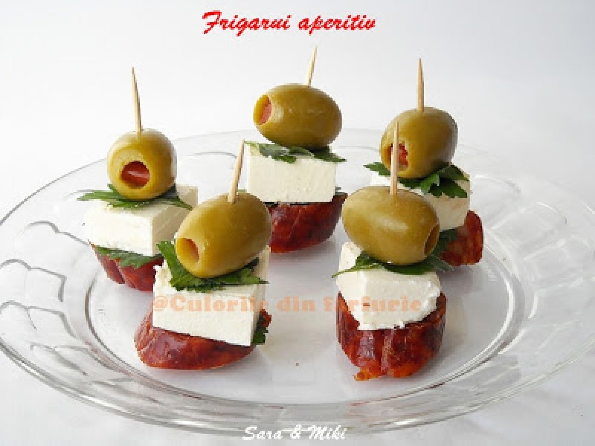 Frigarui aperitiv 2 - Rețetă Petitchef