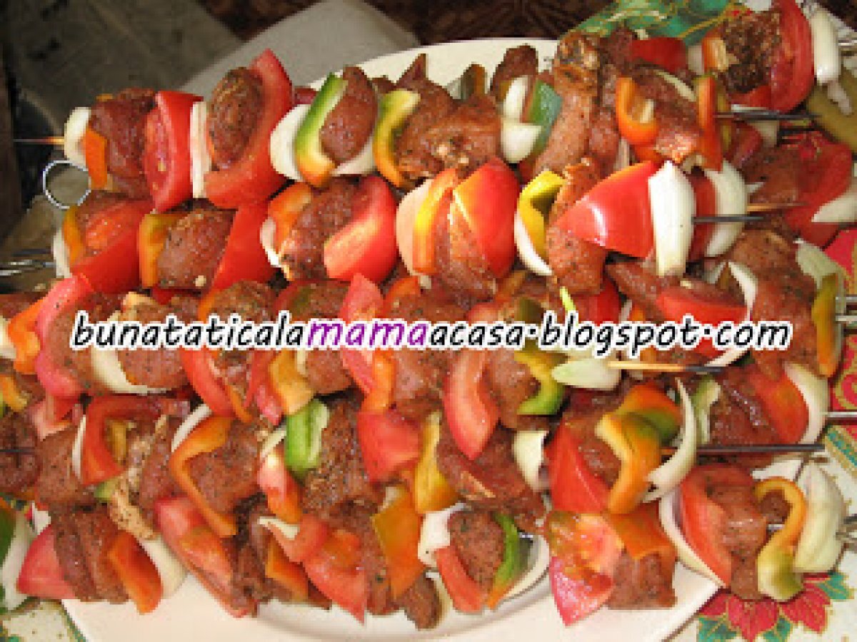 Rețetă pentru frigărui de porc