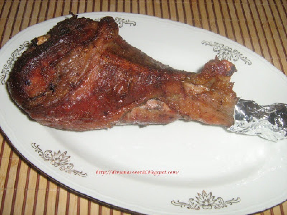 Rețetă friptură de curcan cu cartofi și sos sănătos