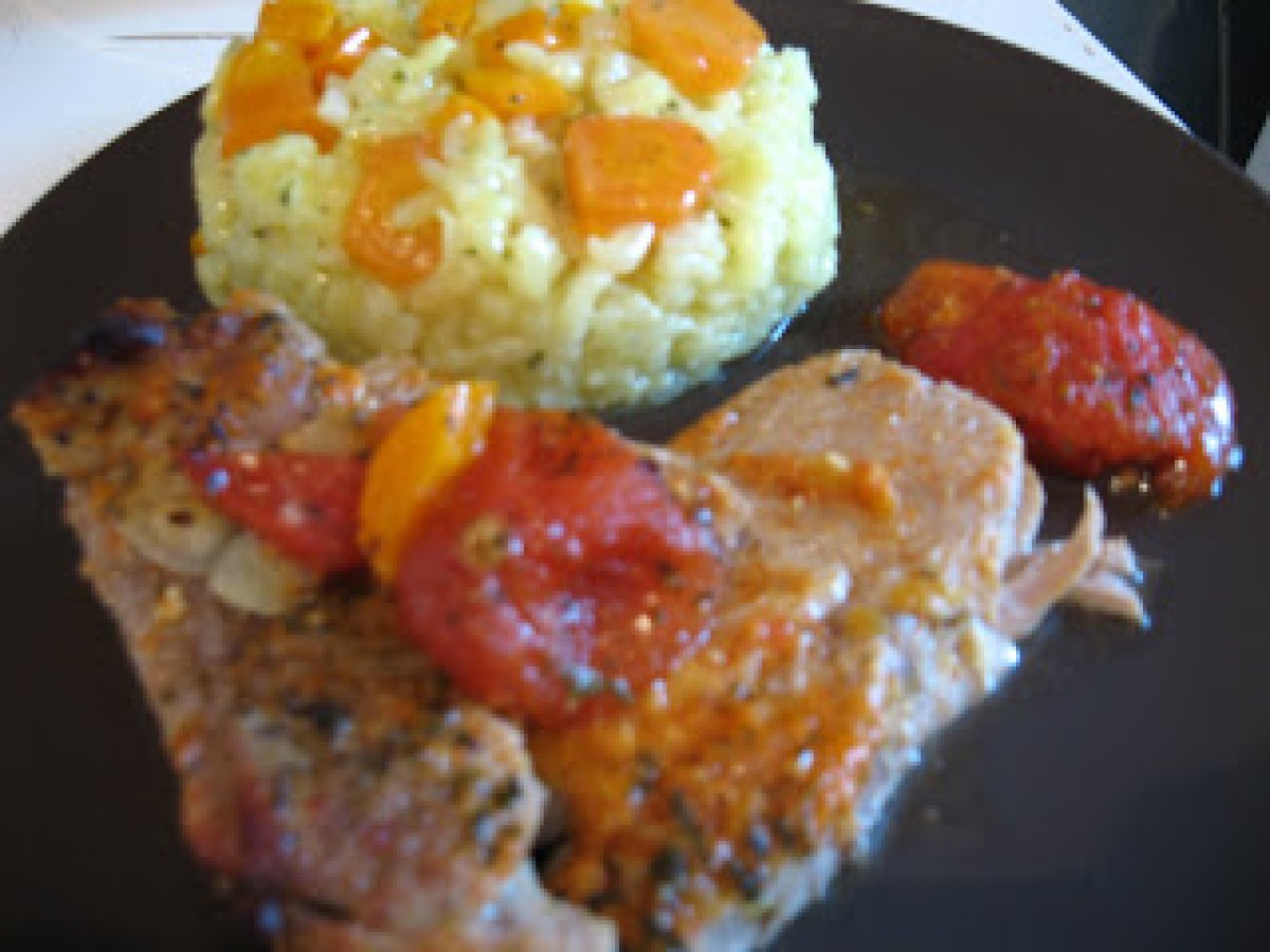 Friptura de curcan cu suc de portocale - Rețetă Petitchef