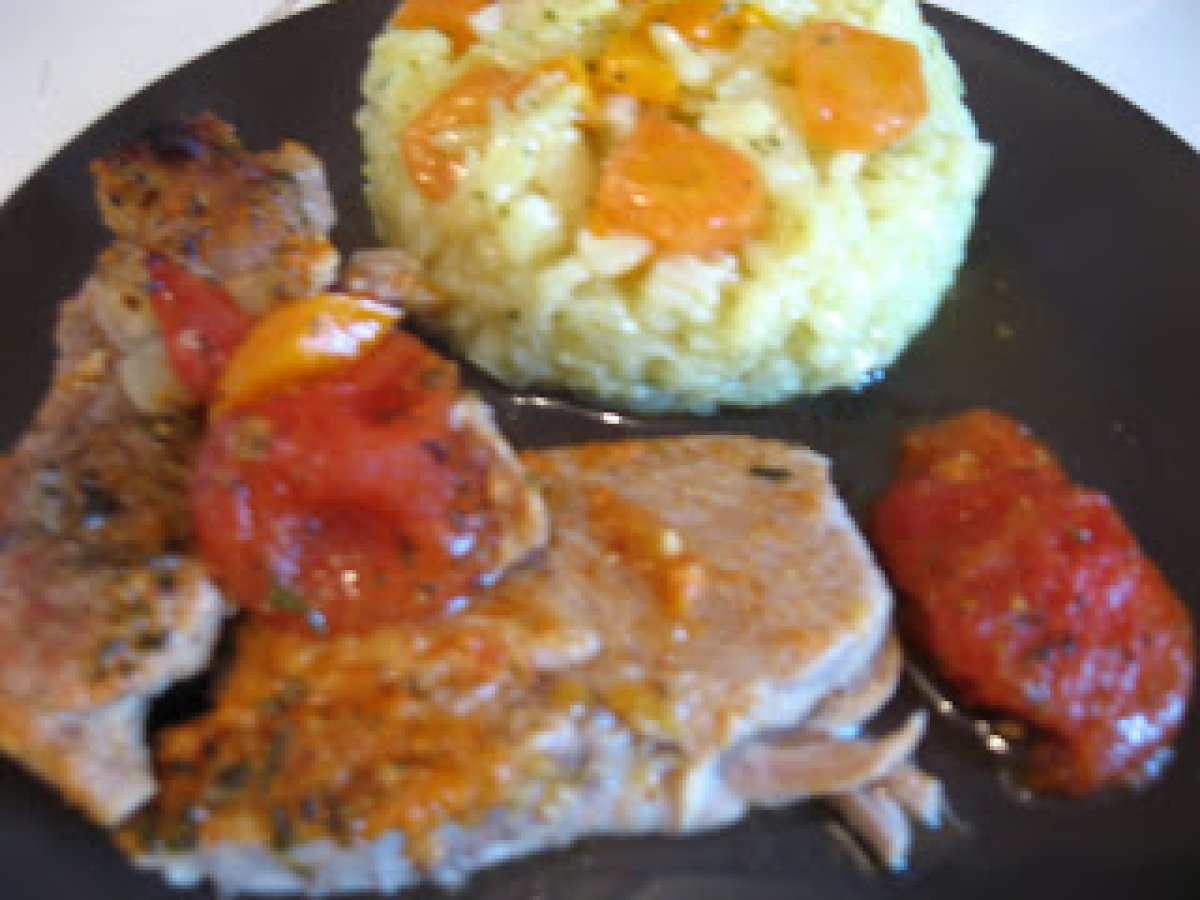 Friptura de curcan cu suc de portocale - Rețetă Petitchef