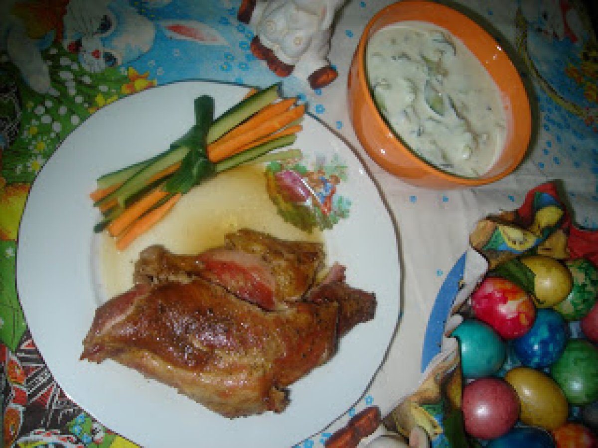 Rețetă de friptură de ied în sos de vin