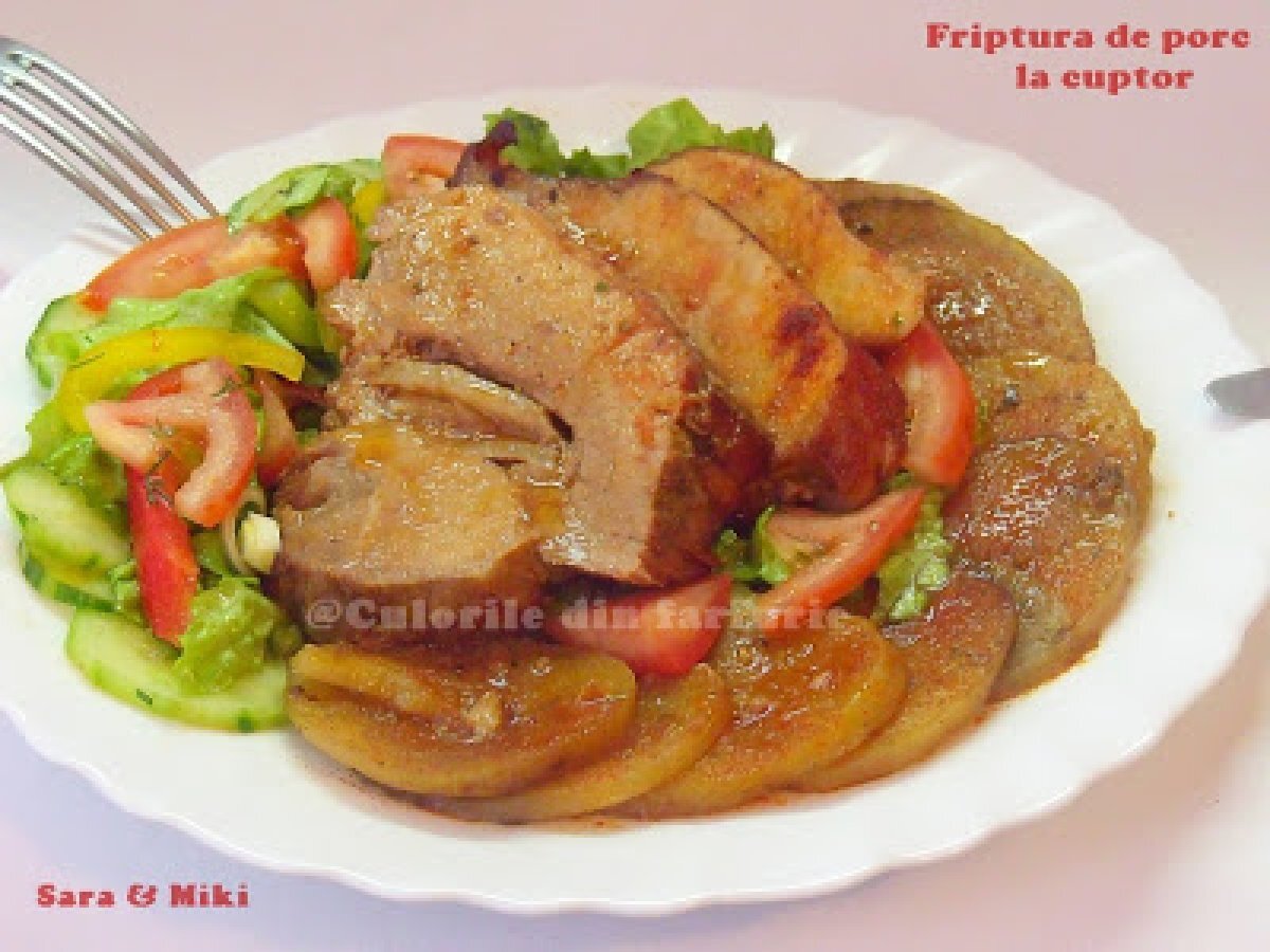 Friptura de porc la cuptor - Rețetă Petitchef