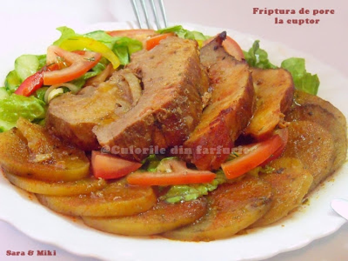 Friptura de porc la cuptor - Rețetă Petitchef