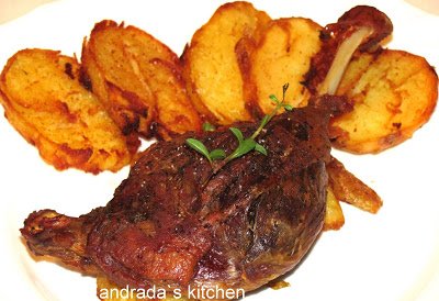 Friptura de pulpe de rata - cuisses de canard confites