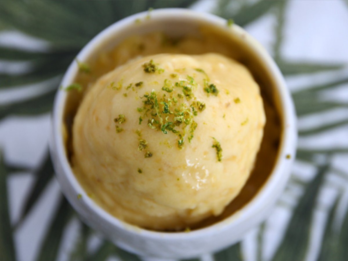 Inghetata de mango - fara aparat de facut inghetata - Rețetă Petitchef
