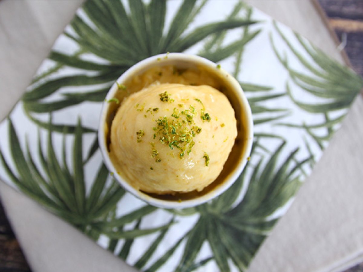 Inghetata de mango - fara aparat de facut inghetata - Rețetă Petitchef