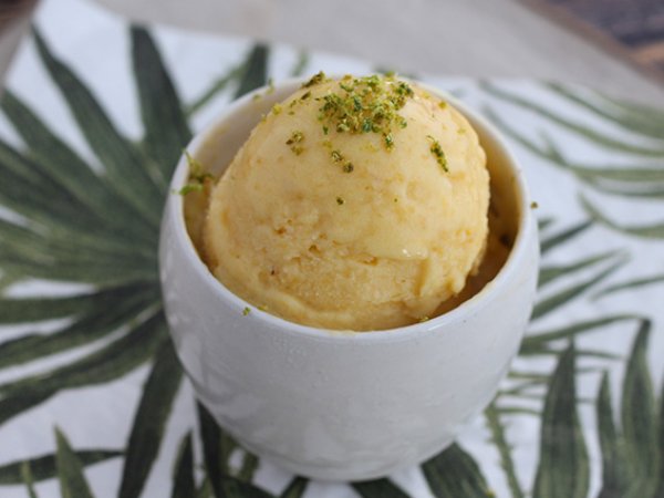 Inghetata de mango - fara aparat de facut inghetata - Rețetă Petitchef