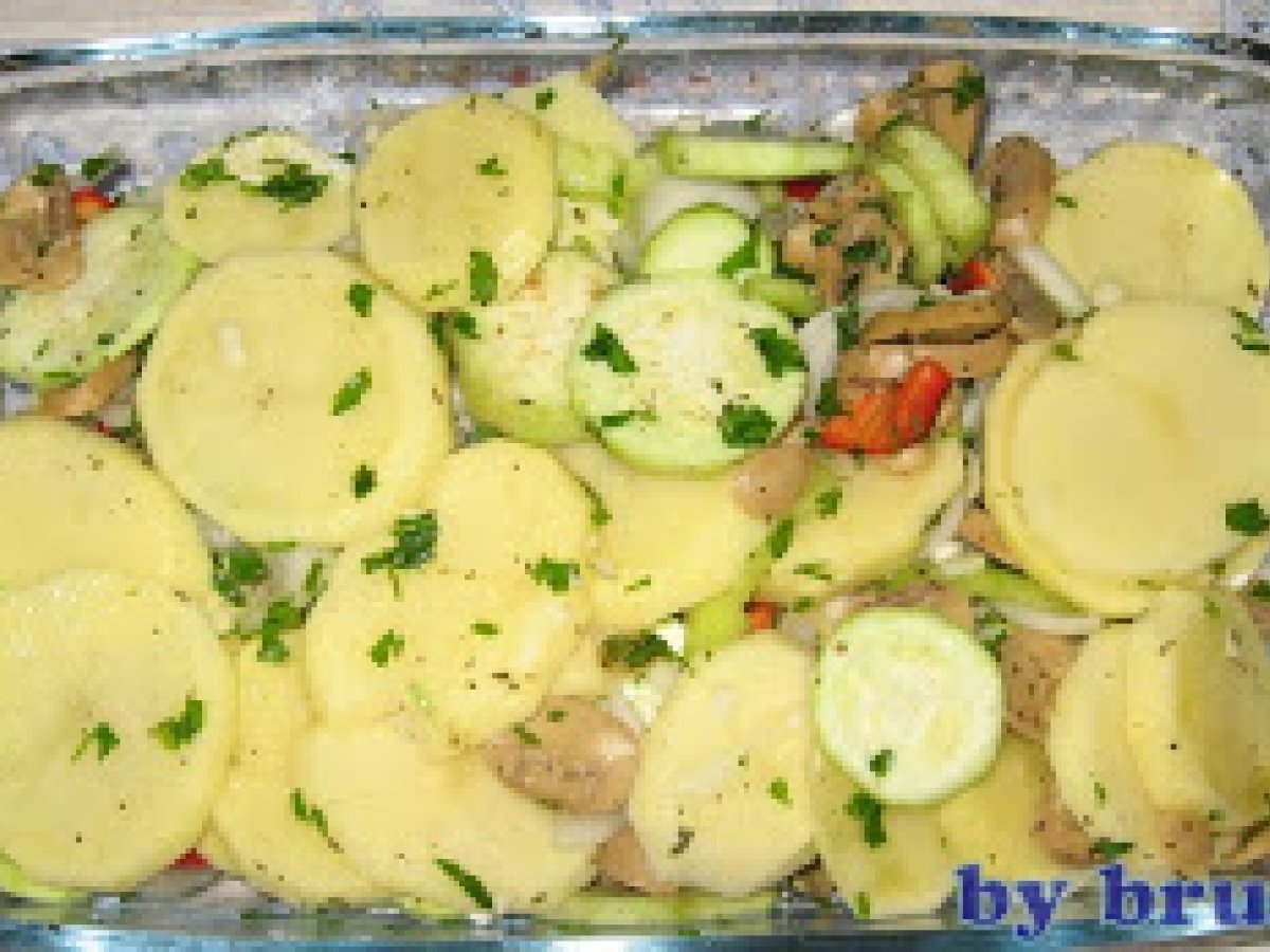 Legume gratinate - Rețetă Petitchef