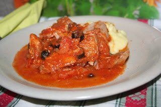 Limba de porc cu masline - Rețetă Petitchef