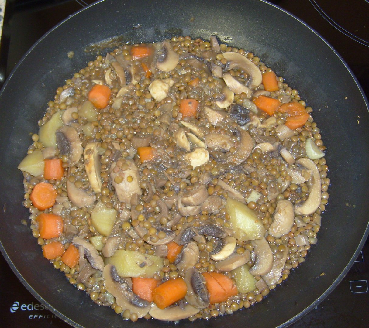 Linte cu ciuperci - Rețetă Petitchef